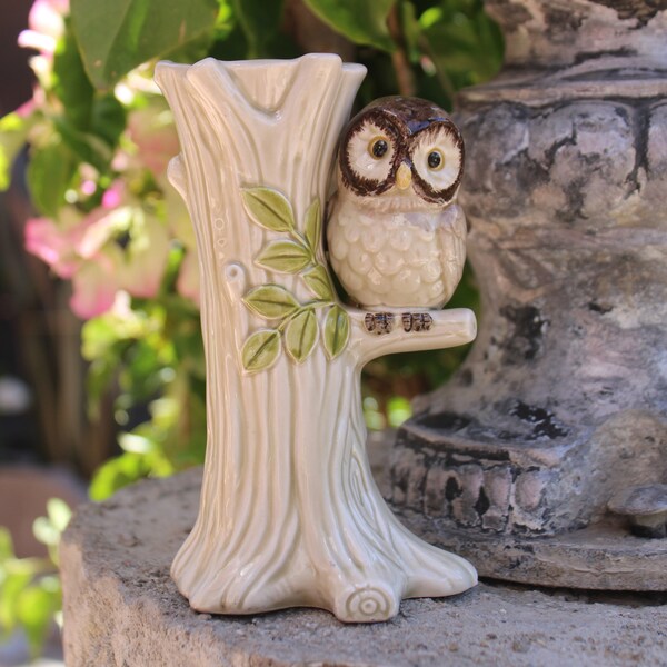 Owl Vase - Etsy