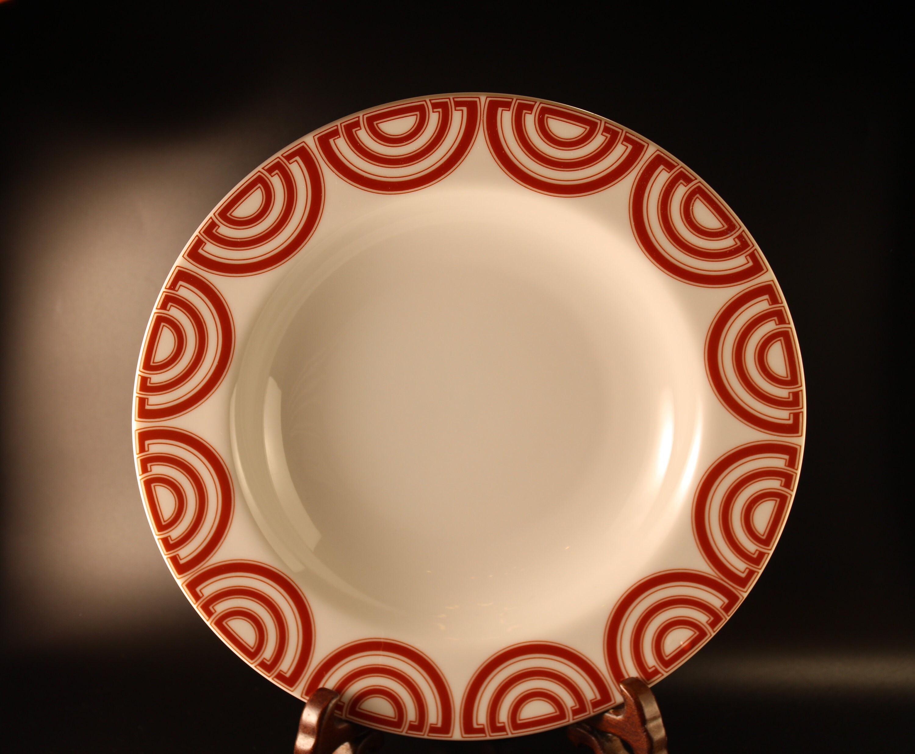 Set of 7 fitz and Floyd the Ritz Rimmed Bowls 1970's | Etsy