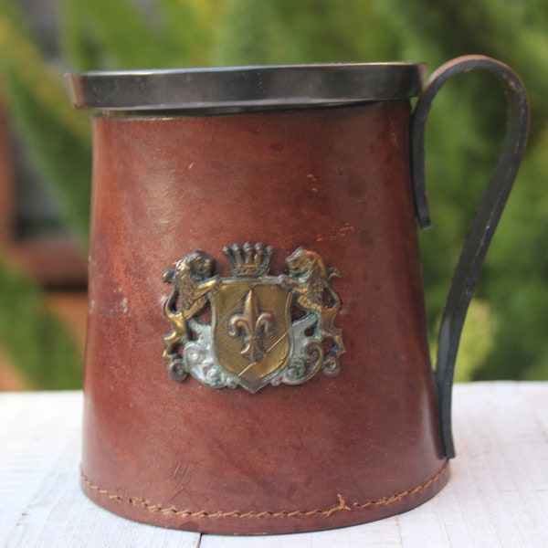 Leather Tankard - Etsy