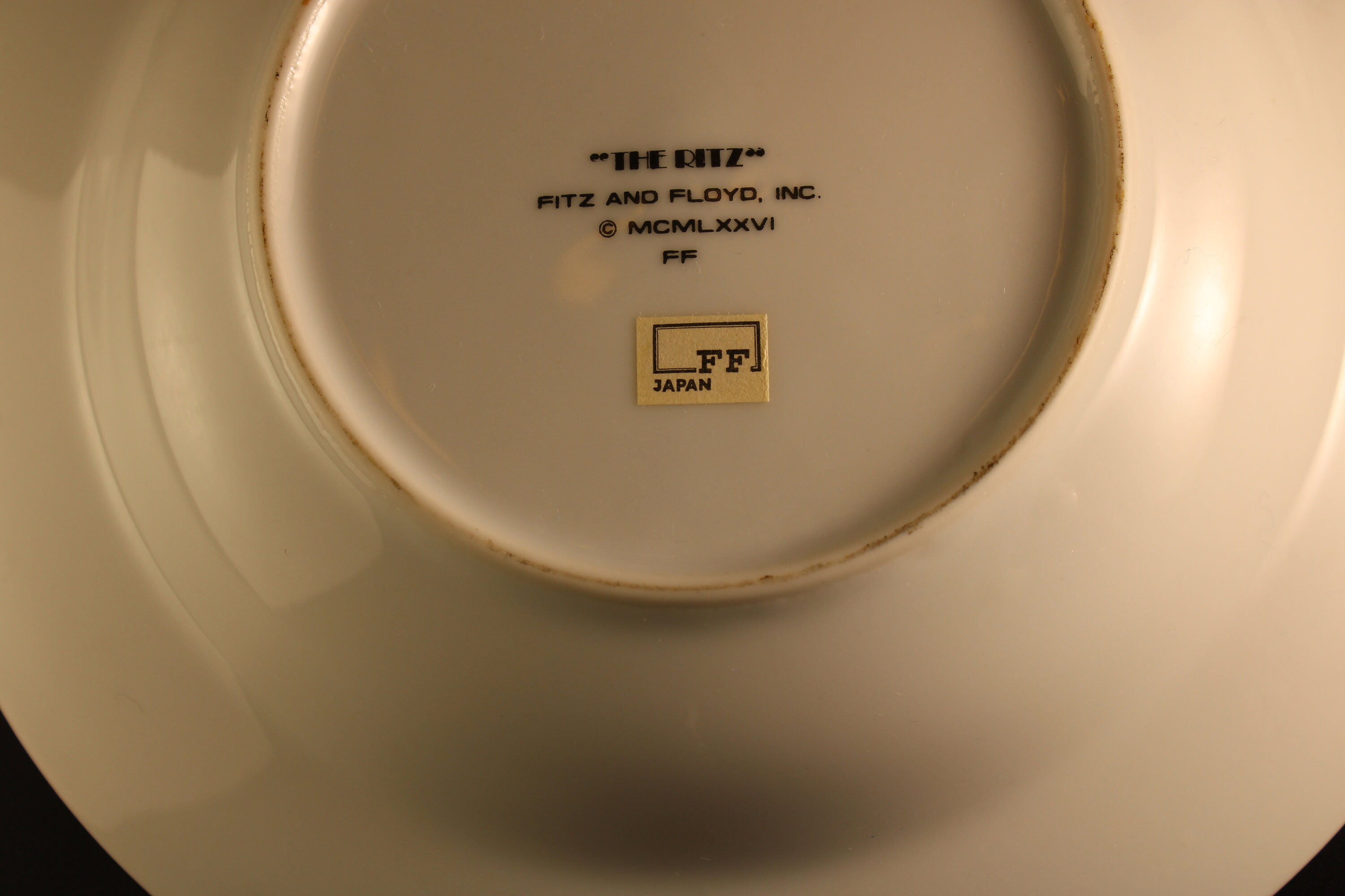 Set of 7 Fitz and Floyd The Ritz Rimmed Bowls 1970's | Etsy