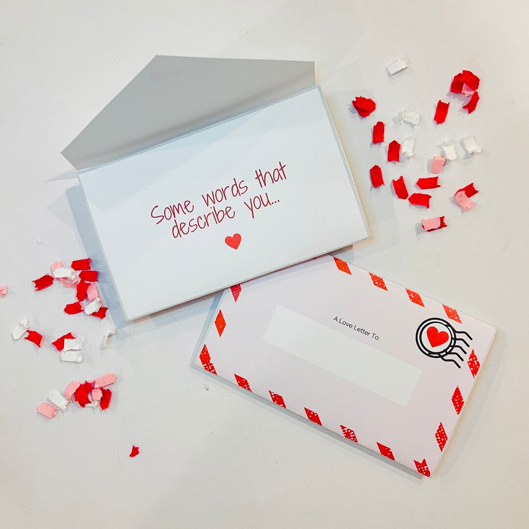 Valentine's Day Printable Kids Love Letters for a Valentine's Day ...