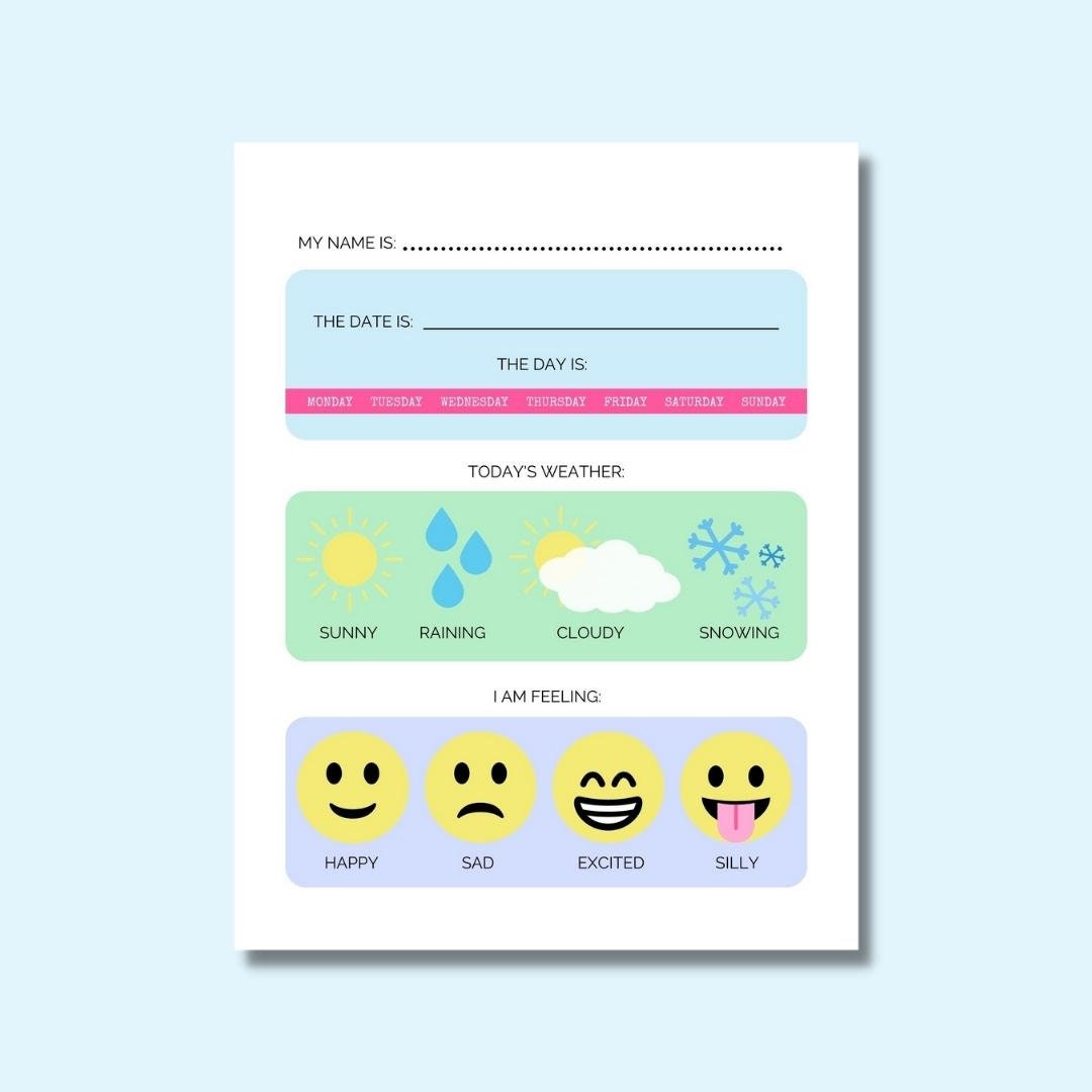 Printable Kids Journal Journal Entry Journal Printable Kids Diary ...