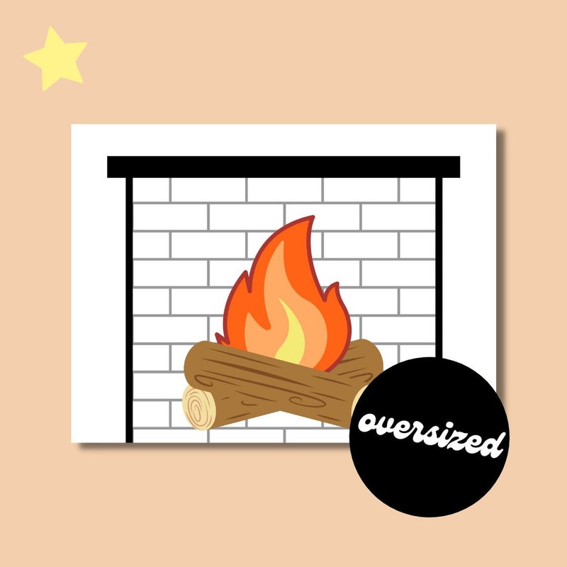 Fireplace Banner - Etsy