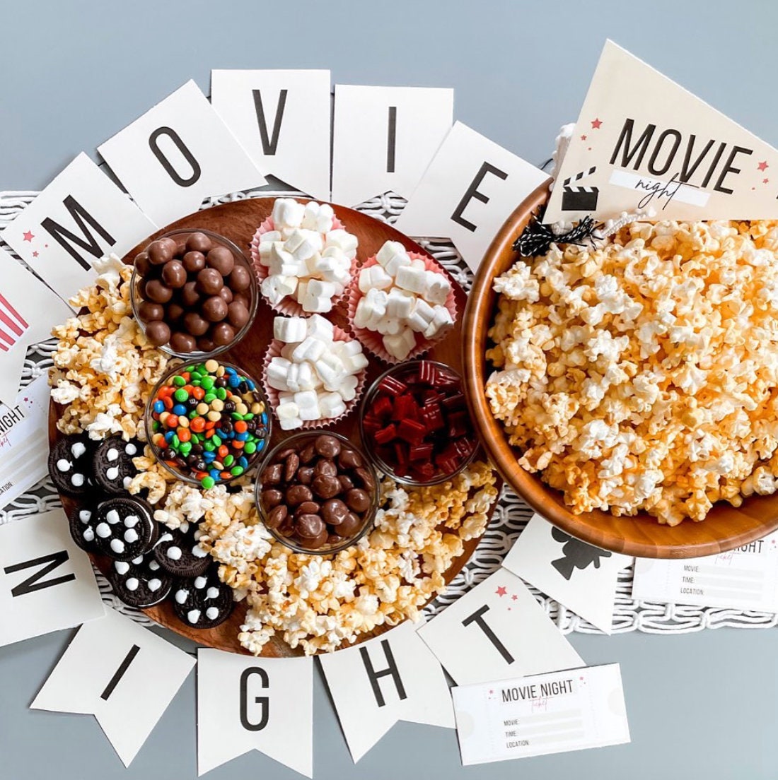 Movie Night Printables Family Movie Night Printables Kids Family Movie ...