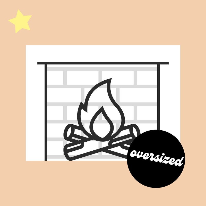 Fireplace Banner - Etsy