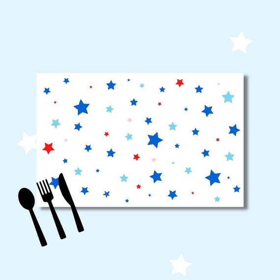 Printable 4th of July Placemat for Kids Fourth of July - Etsy