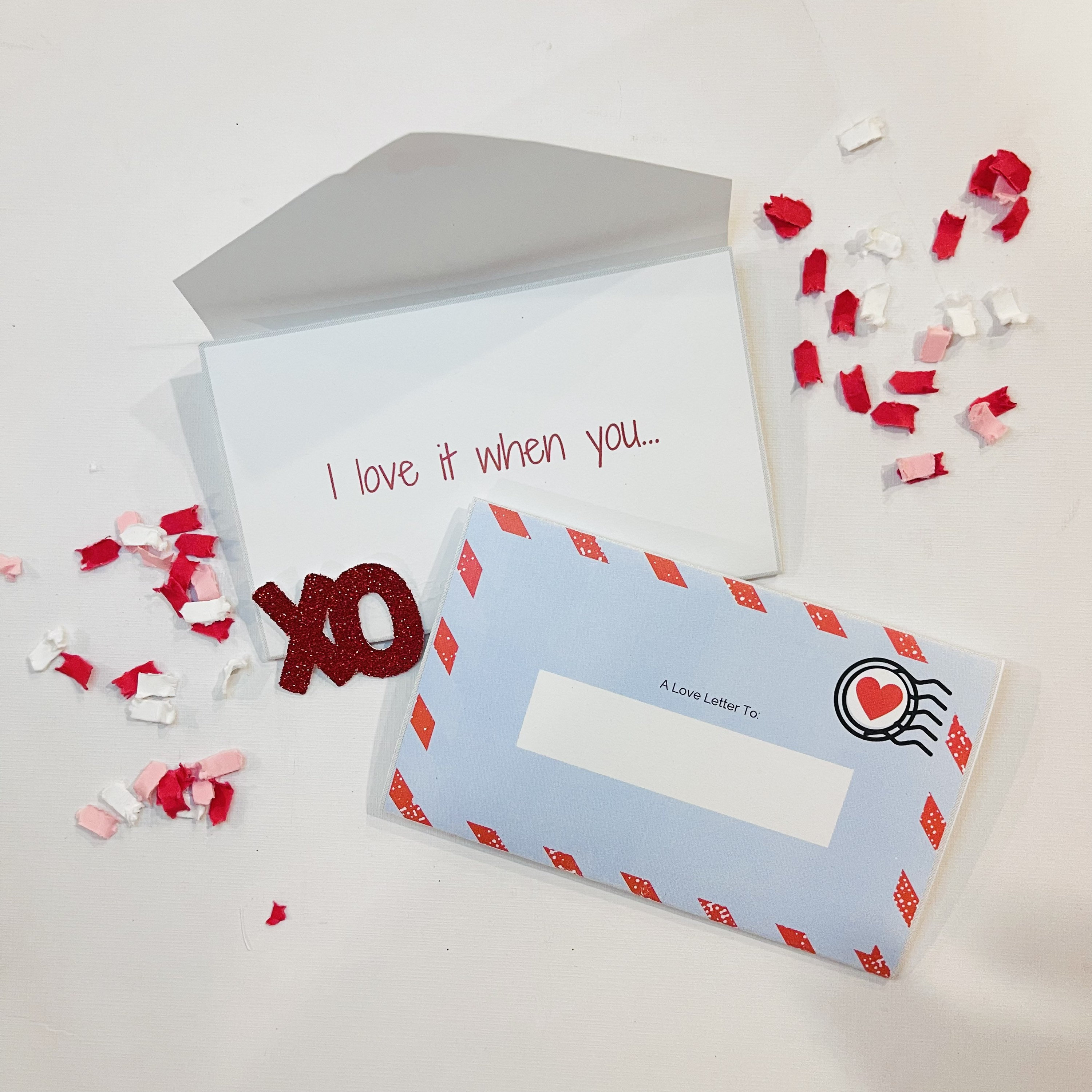 Valentine's Day Printable Kids Love Letters for a - Etsy