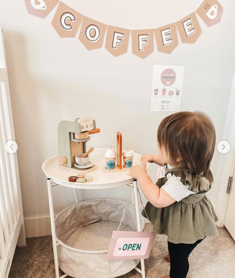 Coffee Shop Printables Pretend Play Kids Coffee Shoppe - Etsy