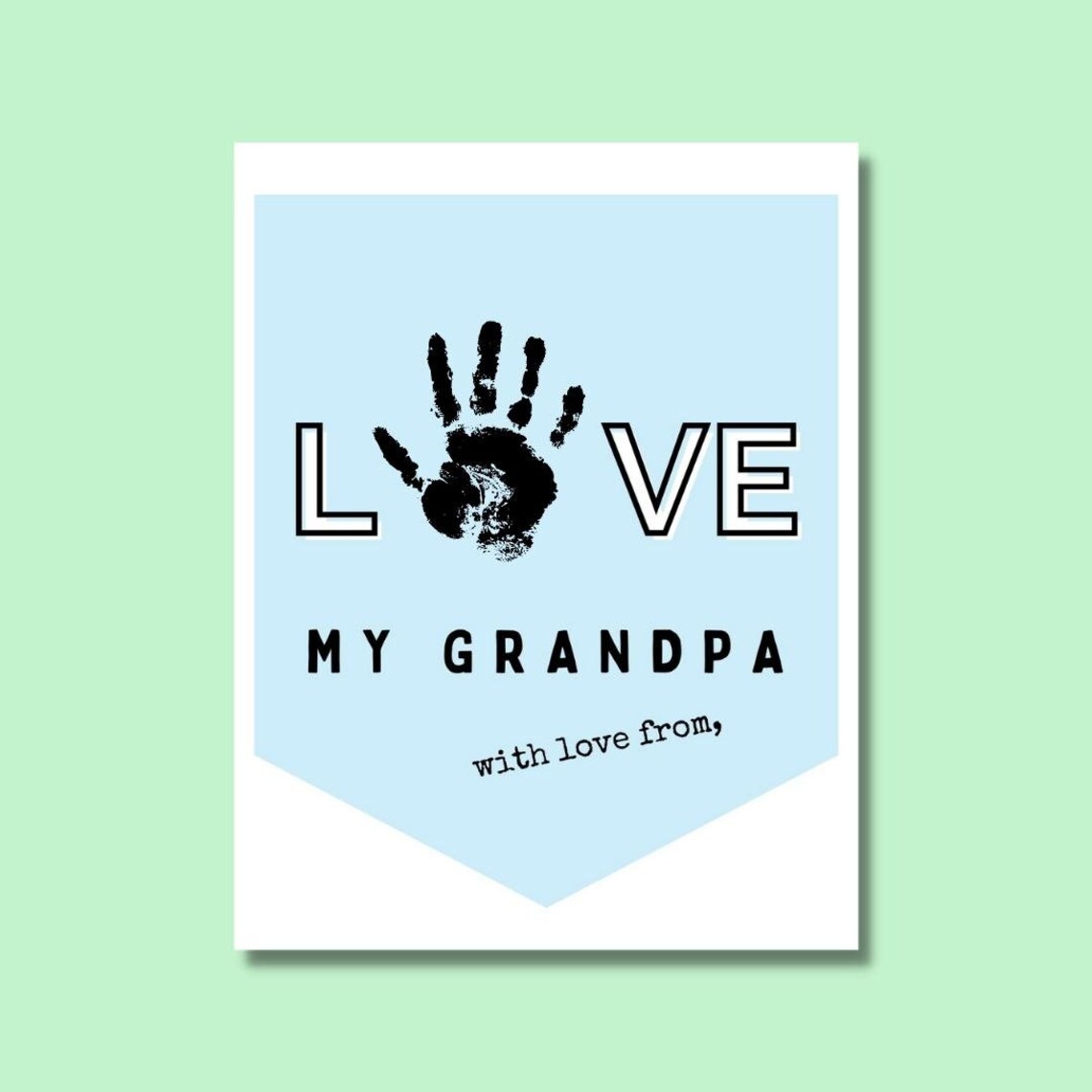 Father's Day Printable Grandpa Gift Fathers Day Activity Fathers Day ...