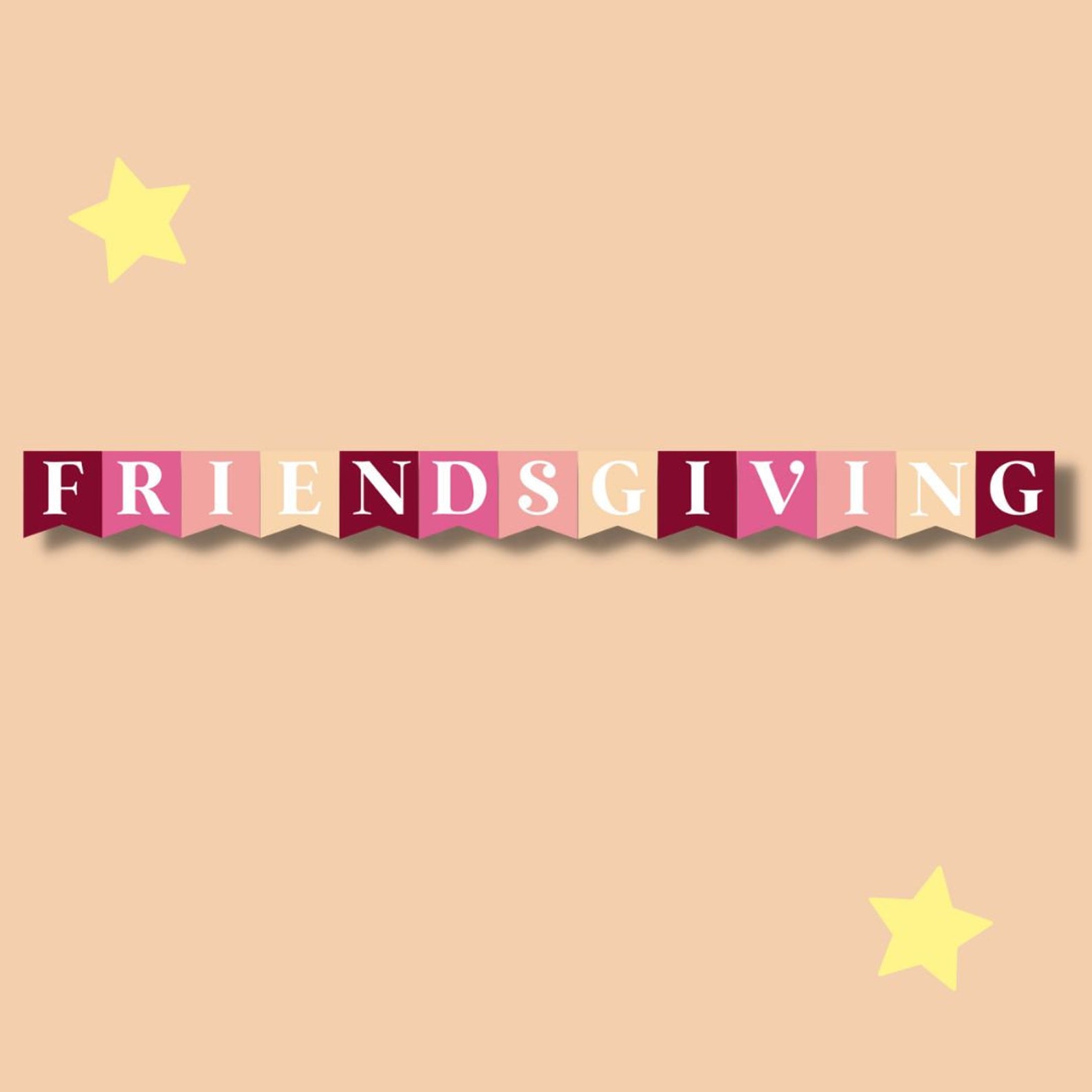 Friendsgiving Printable Sign Printable Sign Thanksgiving - Etsy