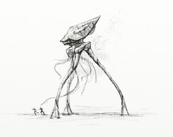 War Of The Worlds 2005 Alien Tripod Model Kit