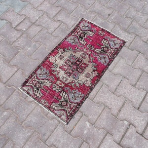 HANDMADE Doormate,small Turkish Rug,bath Doormate,pink Doormate,turkey ...