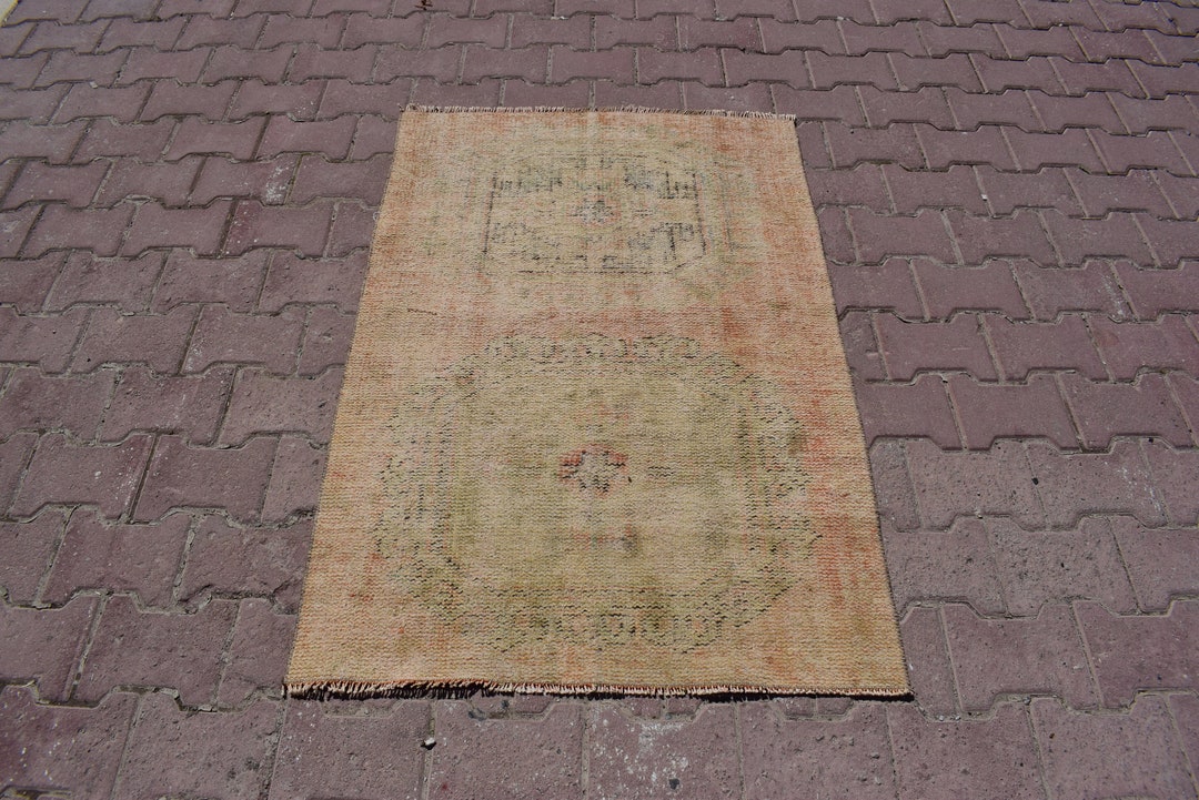 2x4 TURKISH Runner,turkey 2X4 Rug,turkey Small Pastel Runner,hallway ...