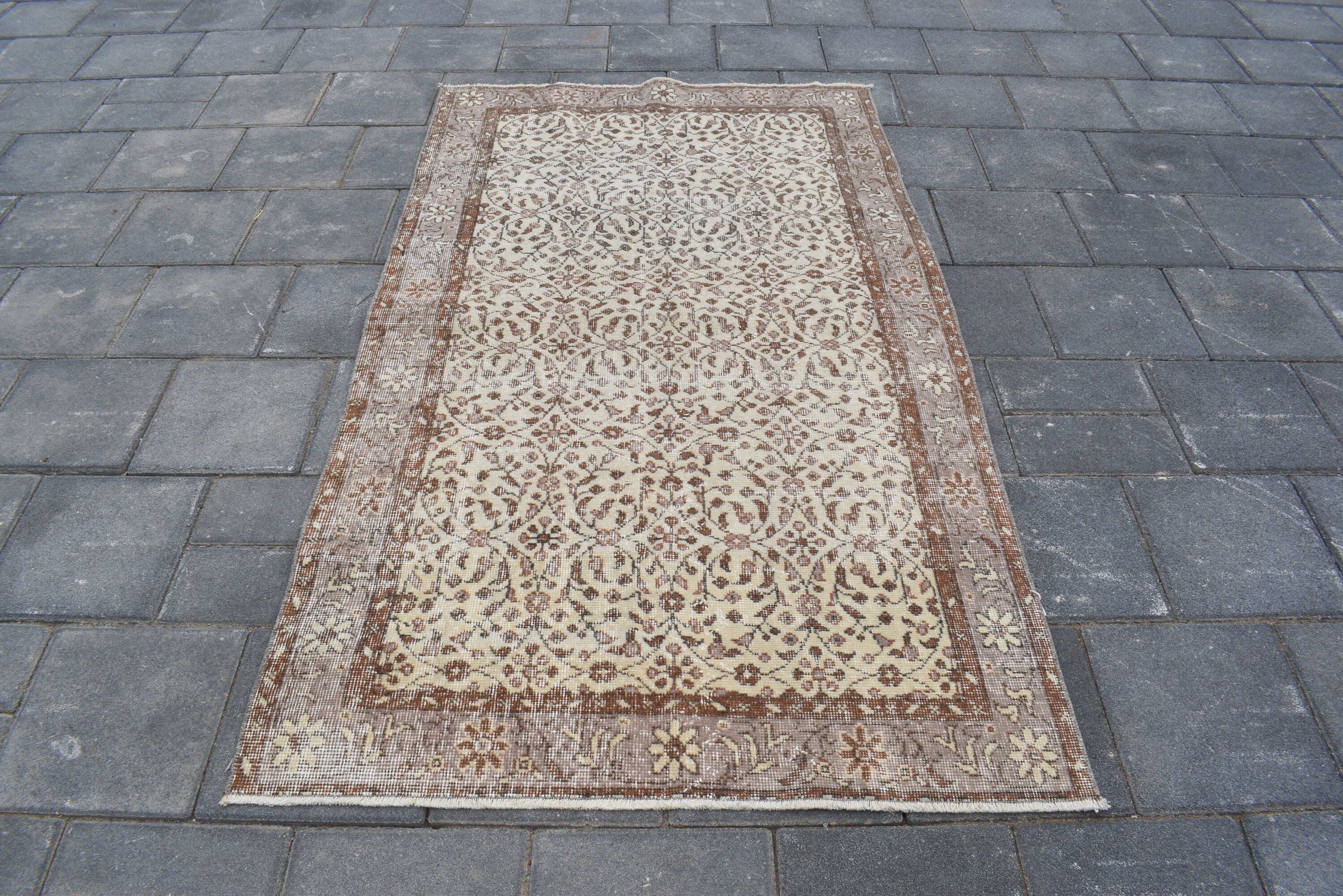 VINTAGE RUG 3x6 Ft,turkish Rug 3x6,handmade 3X6 Rug,anatolian 3X6 Rug ...