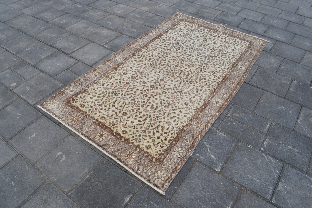 VINTAGE RUG 3x6 Ft,turkish Rug 3x6,handmade 3X6 Rug,anatolian 3X6 Rug ...