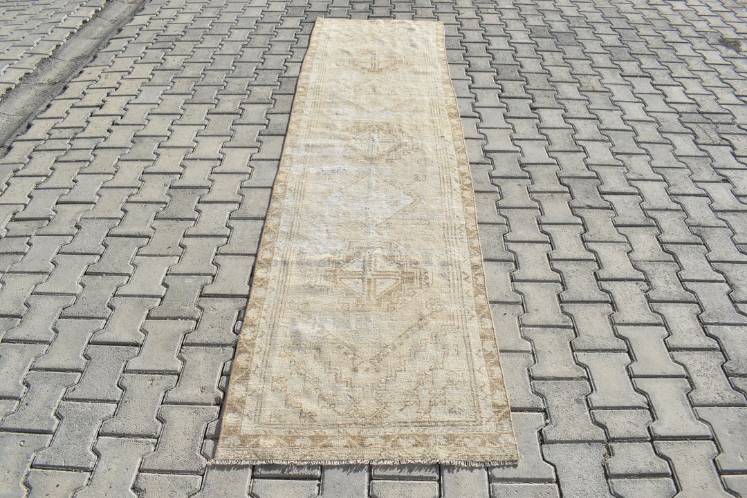 2X9 OUSHAK RUNNER Rug,vintage Runner Rug,vintage Runner,runner Rugs ...
