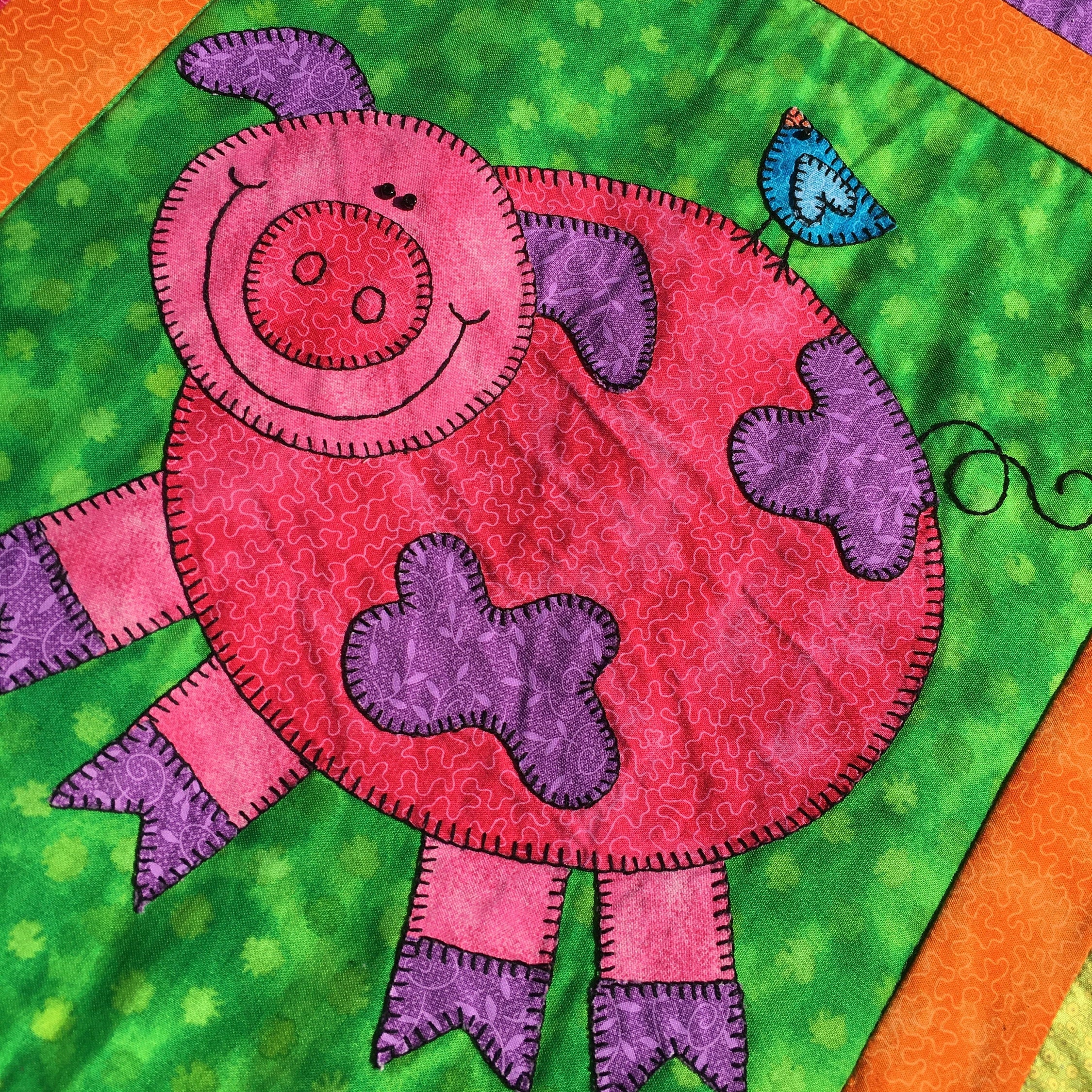 Funky Farm Applique Quilt Pattern Digital Download Pdf—beginner ...