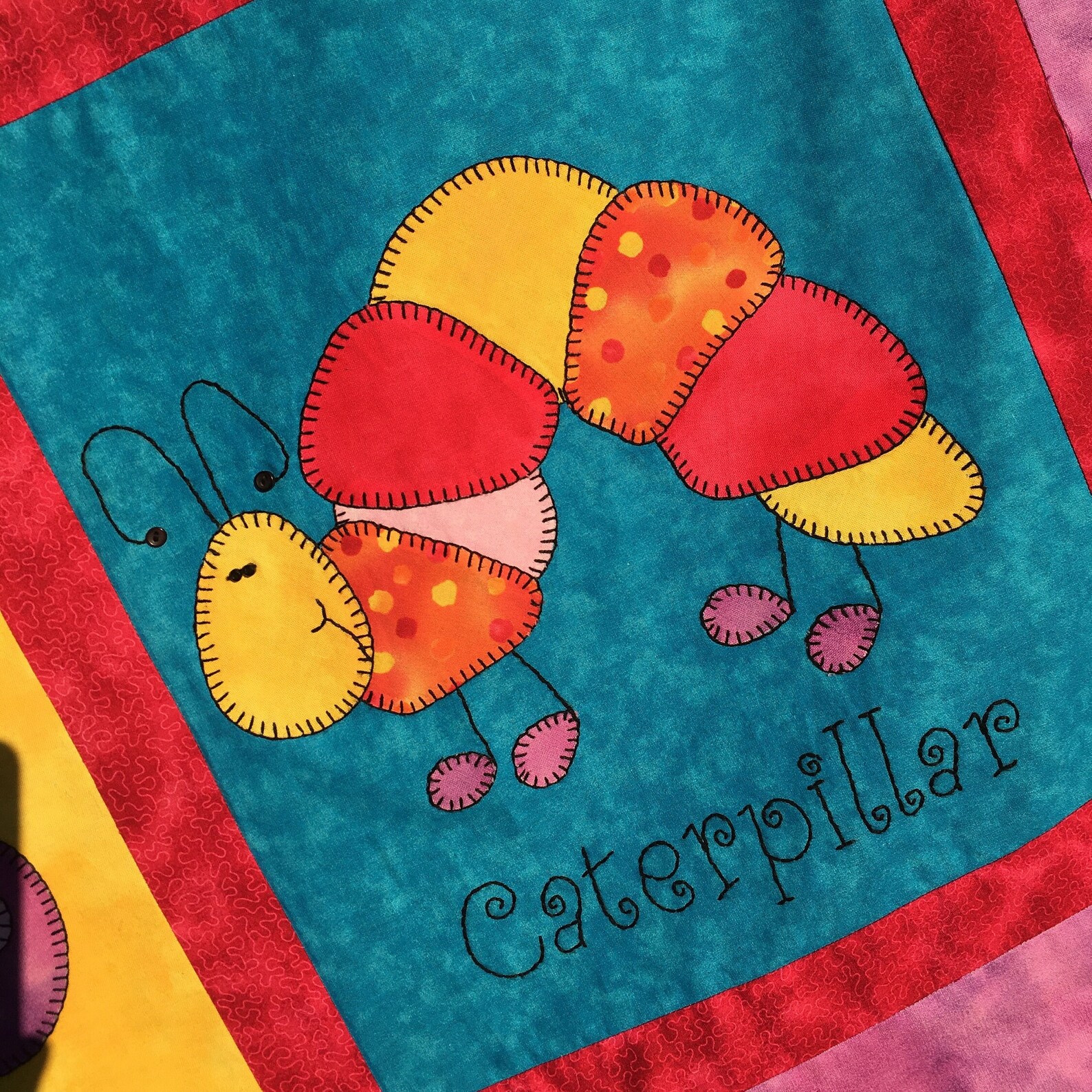 Baby Bugs Applique Quilt Pattern: Insect Lap Quilt (PDF Download) - Etsy
