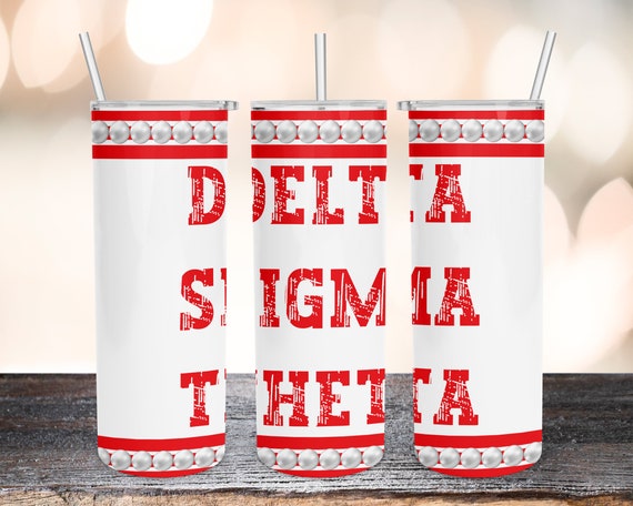 Delta Sigma Theta Sublimation Designs Downloads-dst-skinny - Etsy