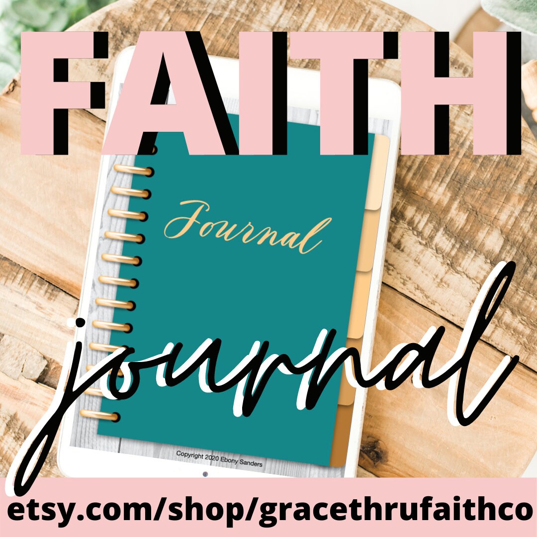 Faith Journaling Notebook Digital Notebook Goodnotes Planning Traveler ...