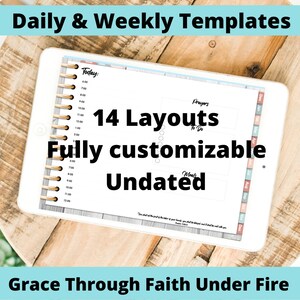 2022 Catholic Liturgical Life Digital Planner Boho Rainbow iPad Planner ...