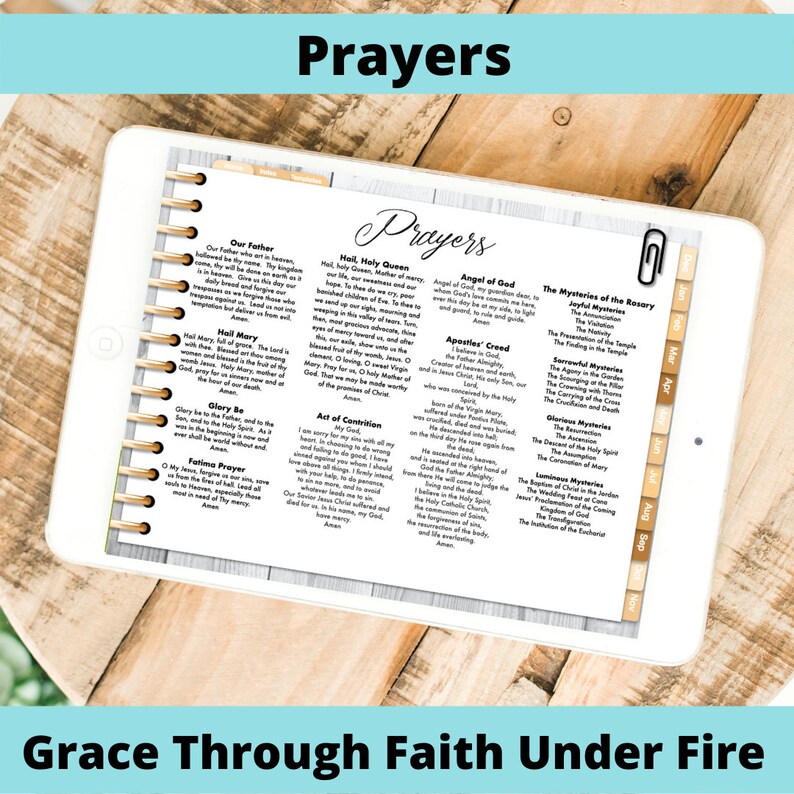 2022 Catholic Liturgical Life Digital Planner Multicolor Stripes iPad ...