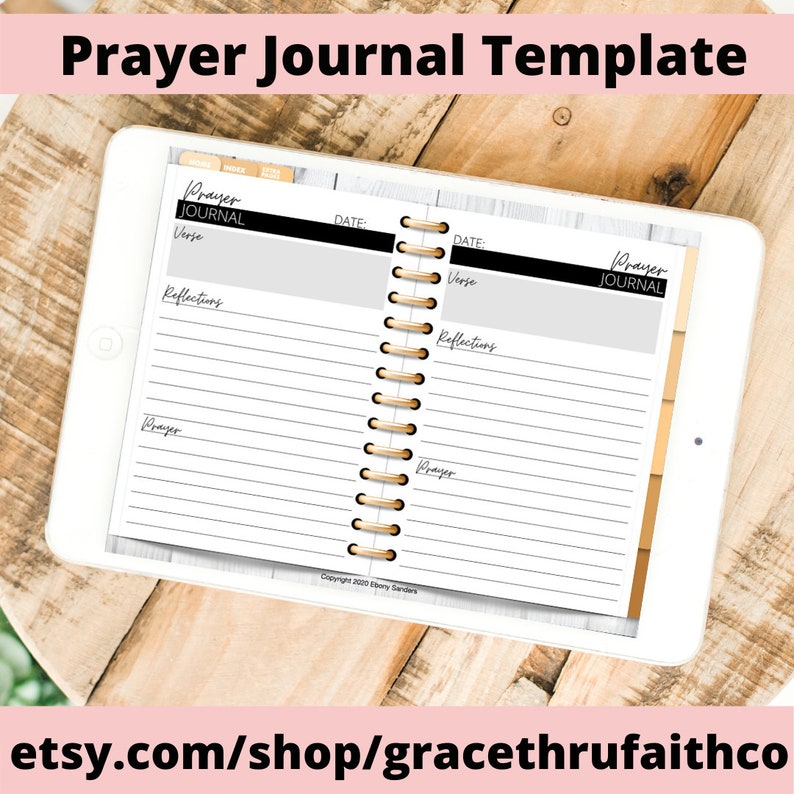 Faith Journaling Notebook Digital Notebook Goodnotes Planning Traveler ...