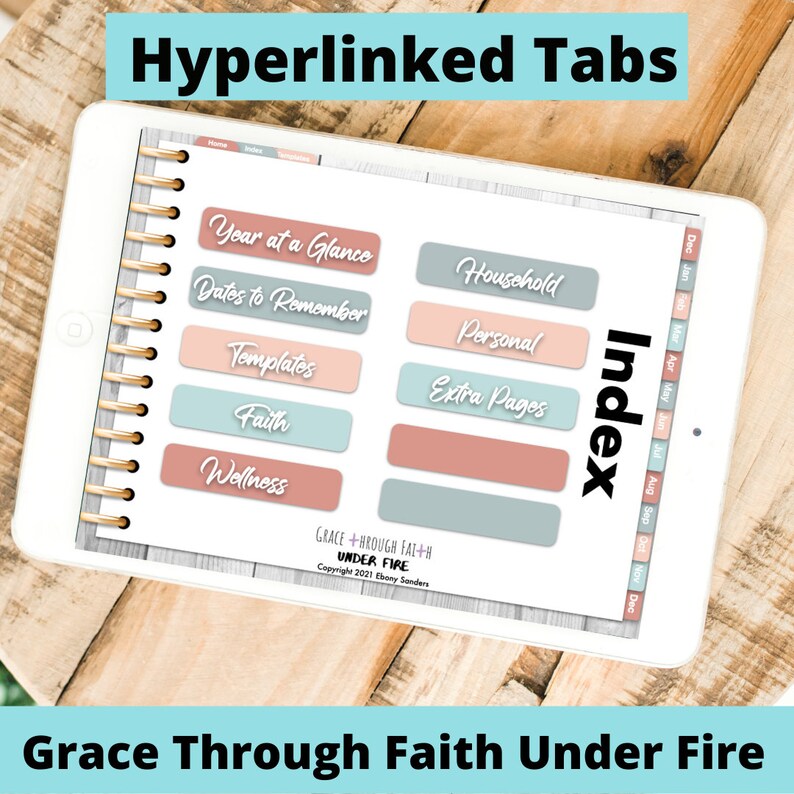 2022 Catholic Liturgical Life Digital Planner Multicolor Stripes iPad ...