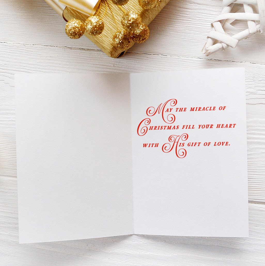 Virgin Mary and Jesus Card Set Catholic Christmas Card Set - Etsy