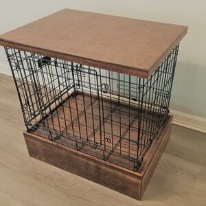 PET SAFE FINISH Dog Crate Base Dog Pet Base Crate Kennel Cage Bed House ...