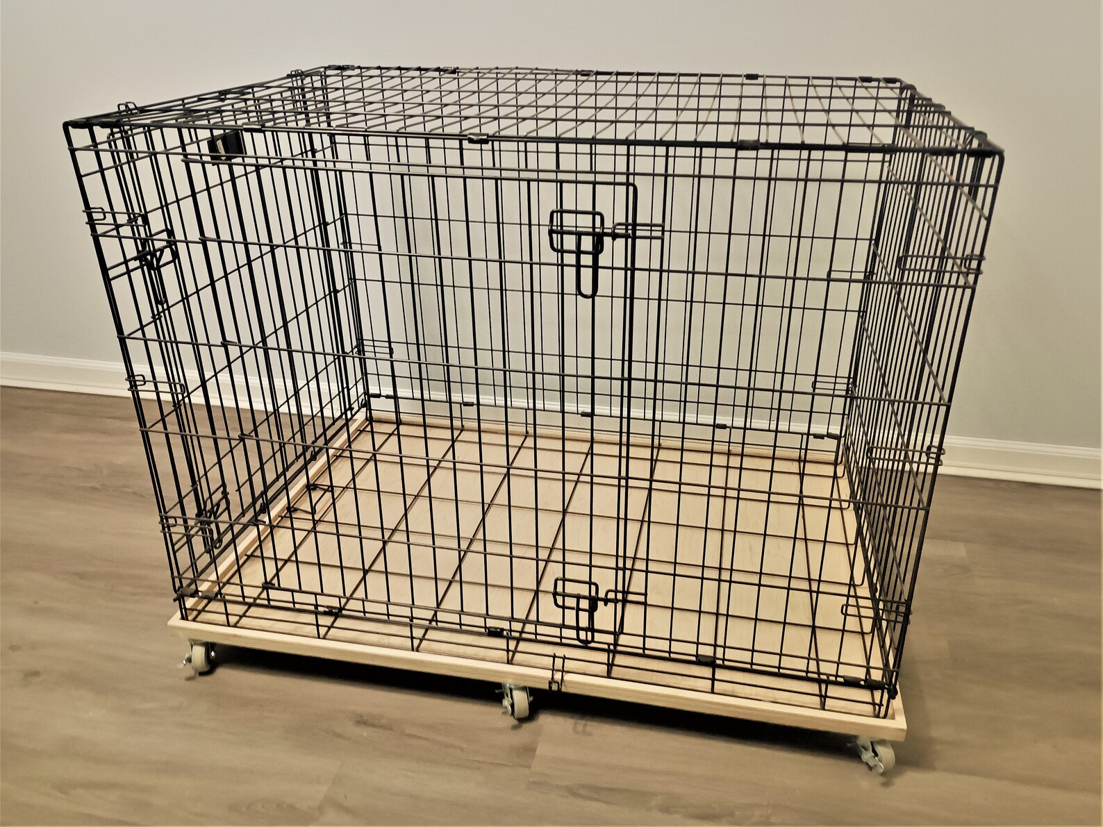 PET SAFE FINISH Dog Crate Base Dog Pet Base Crate Kennel - Etsy