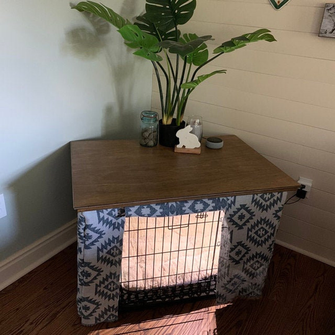 Dog Crate Table, Dog Kennel Table, Dog Cage Table, Dog Crate Table Top ...