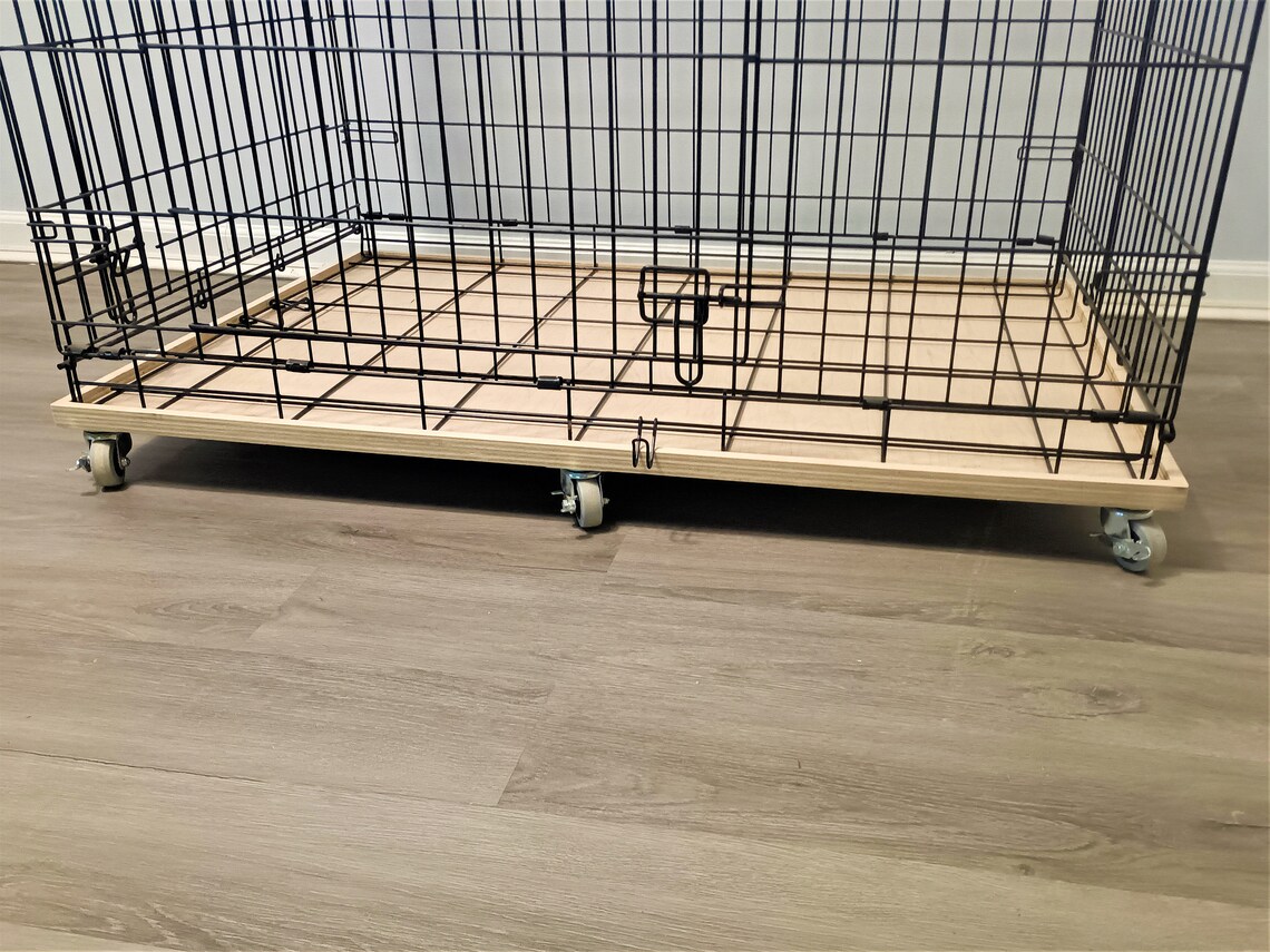 PET SAFE FINISH Dog Crate Base Dog Pet Base Crate Kennel - Etsy