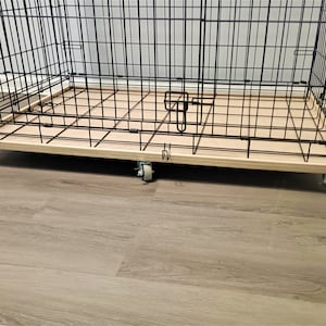 PET SAFE FINISH Dog Crate Base Dog Pet Base Crate Kennel - Etsy