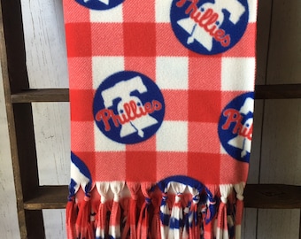 Philadelphia Phillies Throw Blanket - Etsy