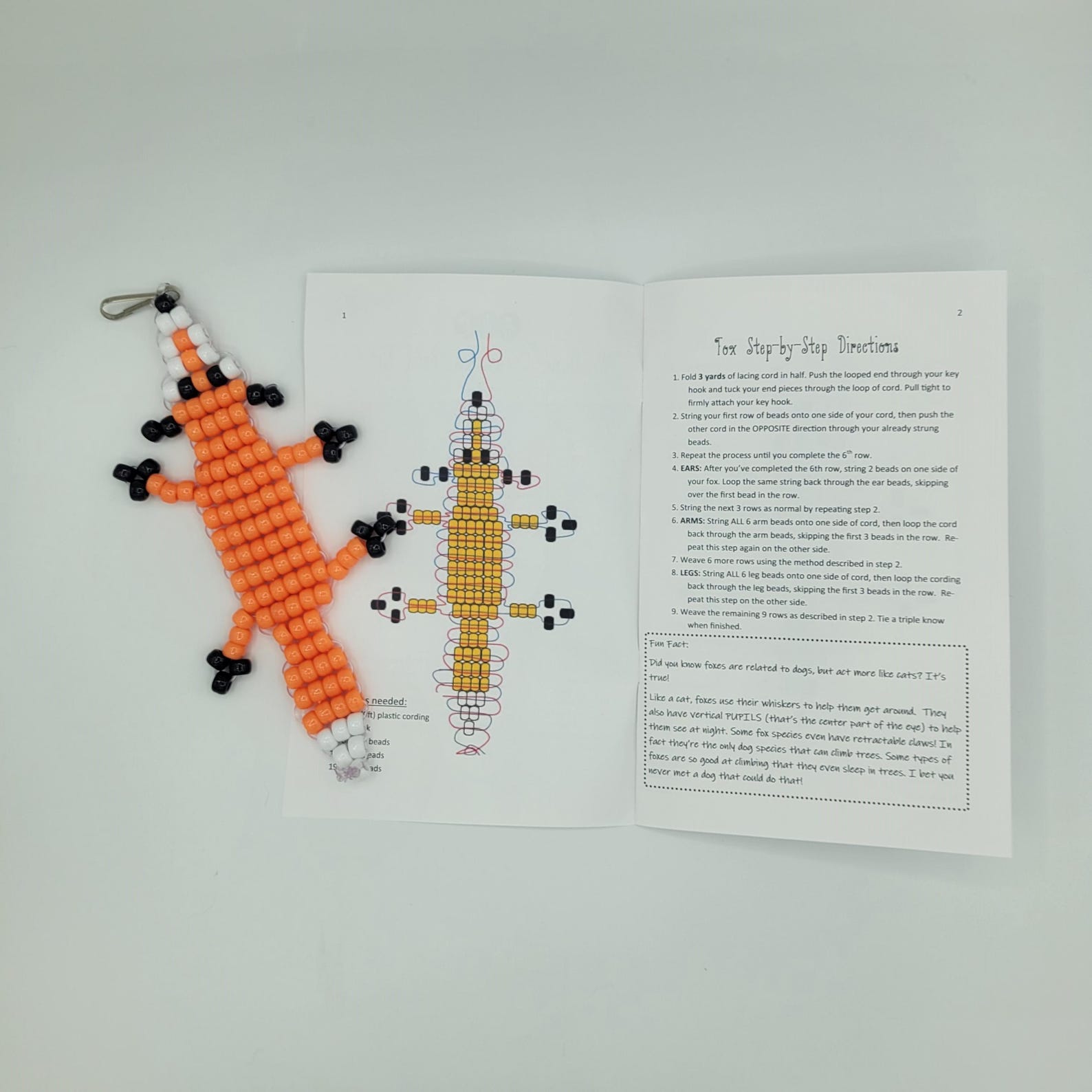 Craft Kits, Woodland Bead Animals Craft, DIY Kit, DIY Crafts, Gifts for ...