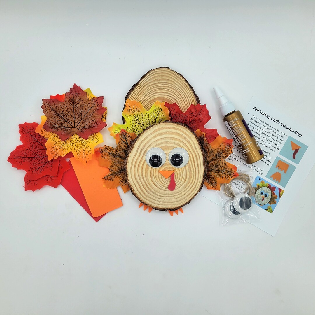 Craft Kits, DIY Turkey Craft, DIY Kit, DIY Crafts, Craft Kits for Kids ...