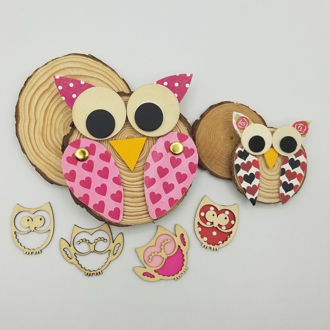 Craft Kits, Pink Owl Craft, DIY Kit, DIY Crafts, Gifts for Kids, DIY ...