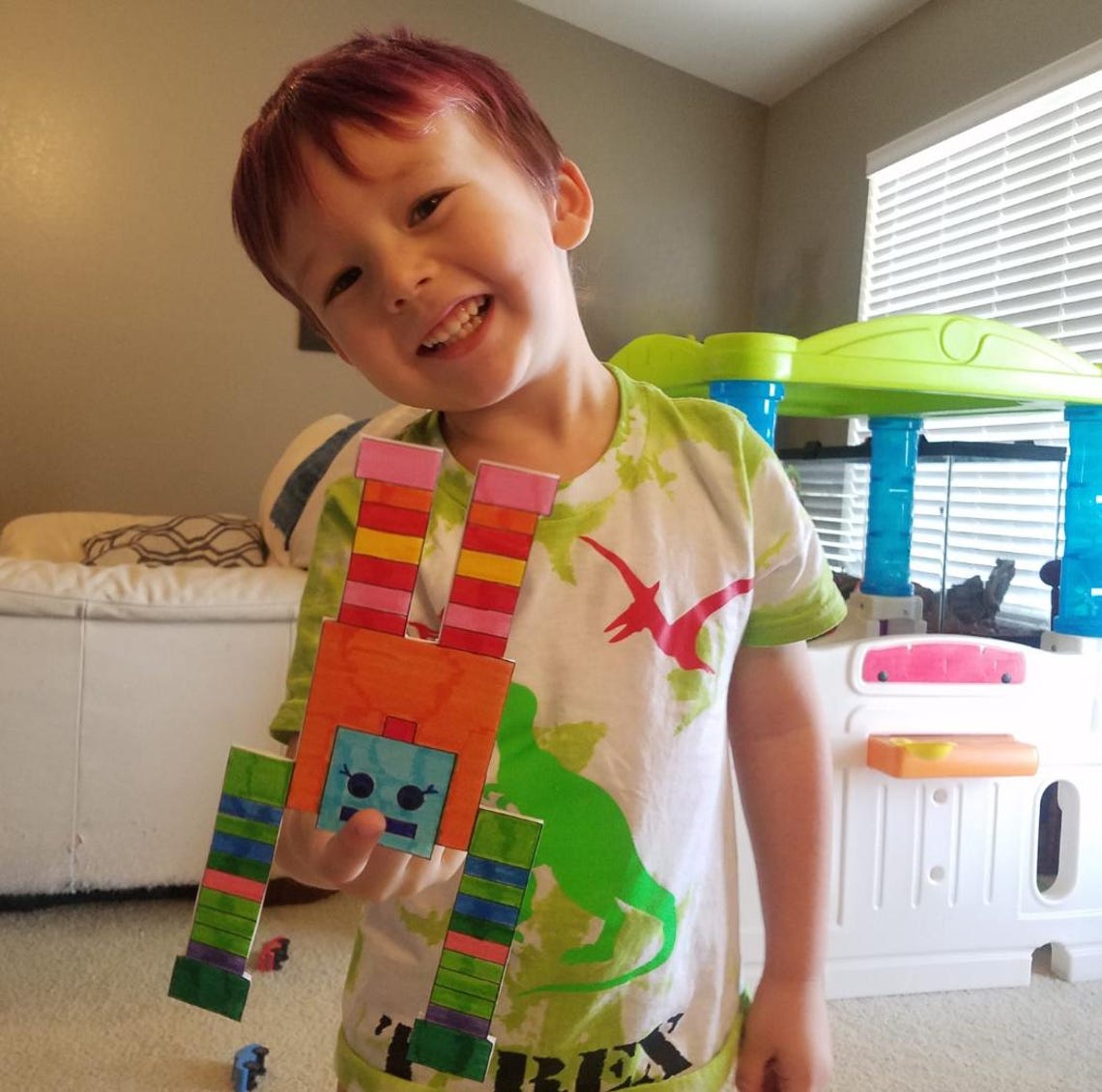 Crafts for Kids, Printable STEM Activity, Balance Robots, Printable ...