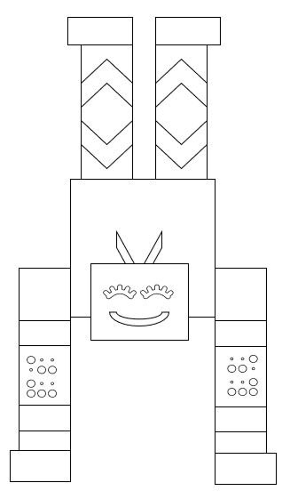 Crafts for Kids Printable STEM Activity Balance Robots | Etsy
