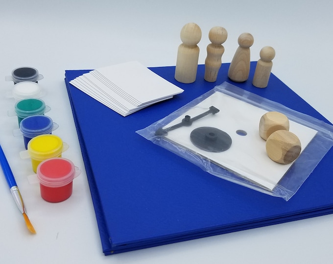 Blank Board Game, DIY Board Game, Crafts for Teens, Blank Game Board ...