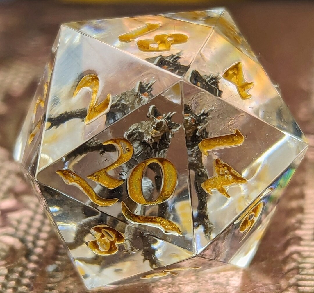 Deathclaw D20 (fallout Creature Die) - Etsy