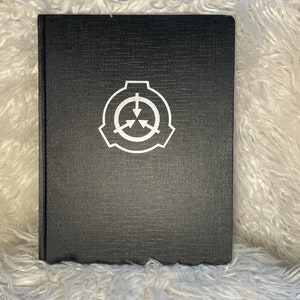 SCP Foundation Black Faux Leather Lined Hardback Notebook - Etsy