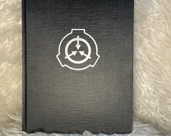 Black SCP Foundation Field Against Research Notes Spiral Notebook POD ...