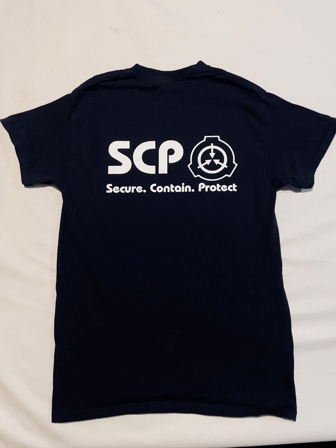 SCP Black T-shirt - Etsy