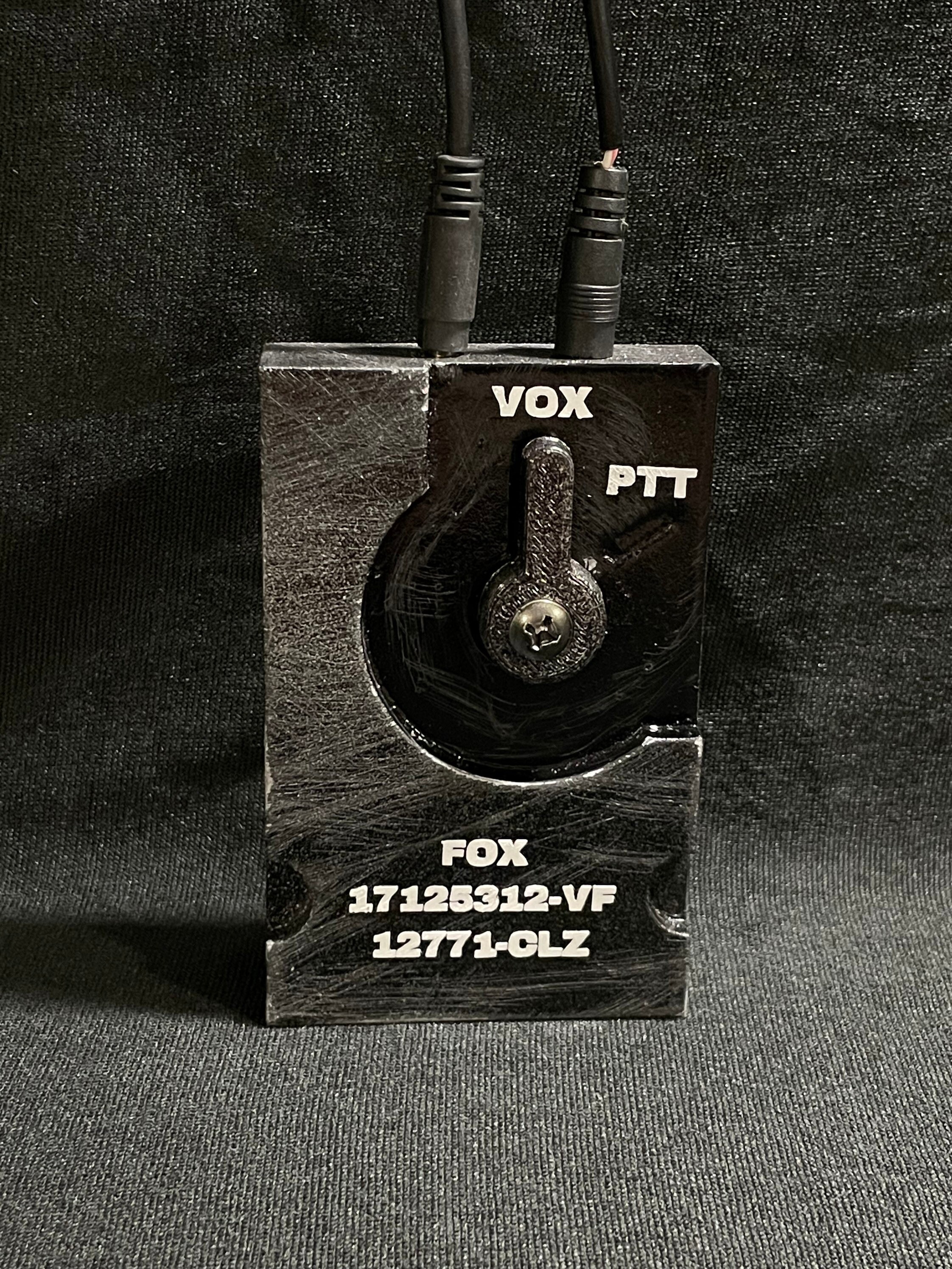 Metal Gear Solid Snake Big Boss Codec VOX-PTT Switch Box box - Etsy