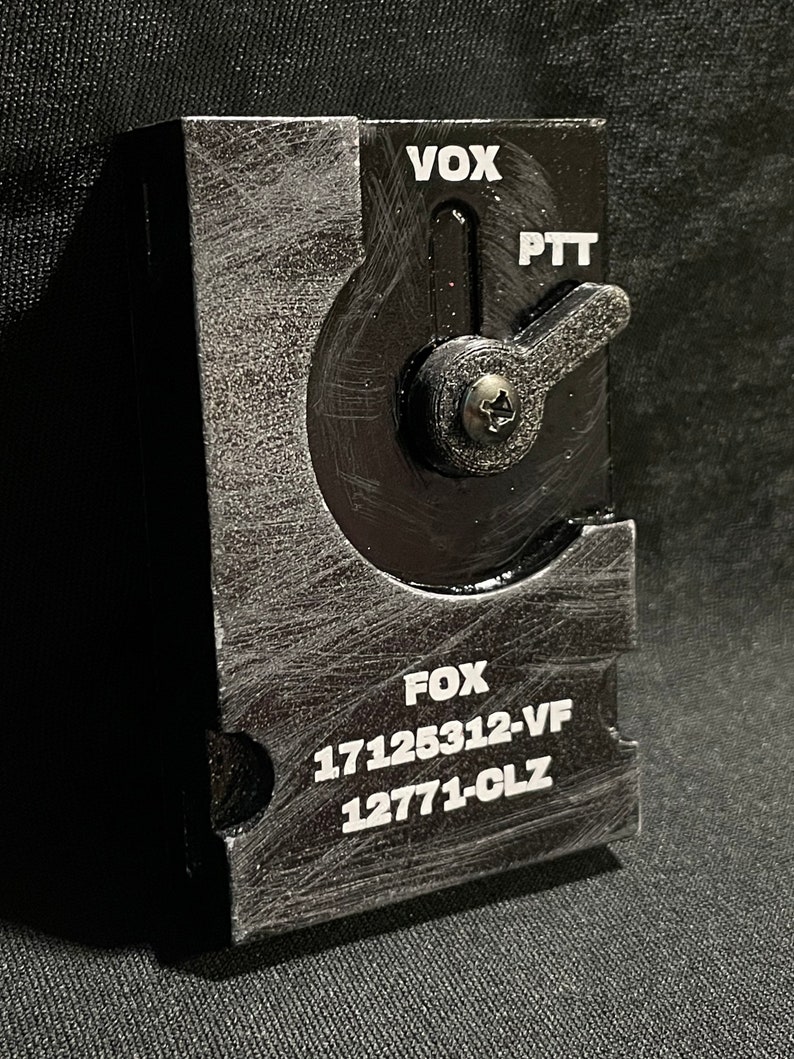 Metal Gear Solid Snake Big Boss Codec VOX-PTT Switch Box box - Etsy