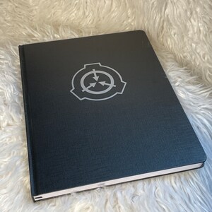 SCP Foundation Black Faux Leather Lined Hardback Notebook - Etsy