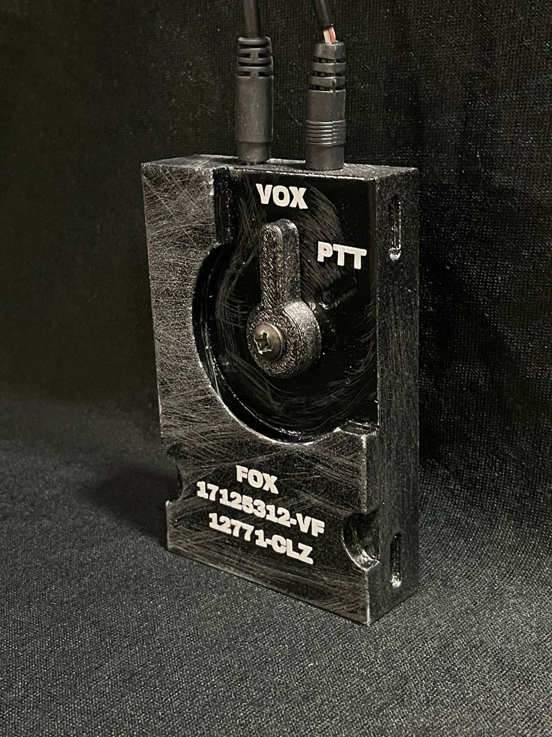 Metal Gear Solid Snake Big Boss Codec VOX-PTT Switch Box box - Etsy