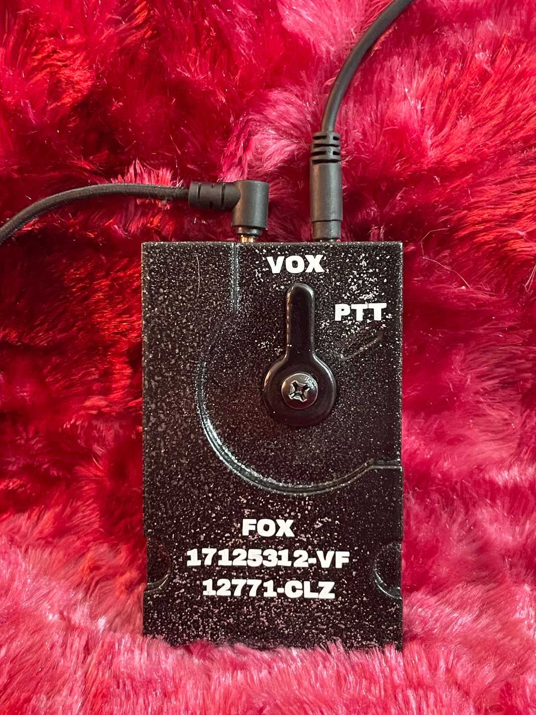 Metal Gear Solid Snake Big Boss Codec VOX-PTT Switch Box (box Only- No ...